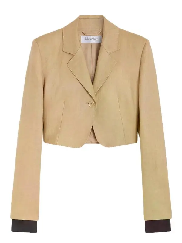 Max Mara Button Blazer - Neutrals