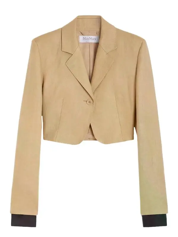 Max Mara Button Blazer - Neutrals