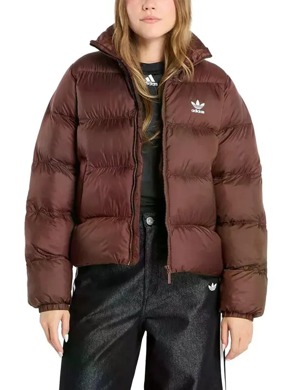 Adidas Adicolor Puffer Jacket - Brown