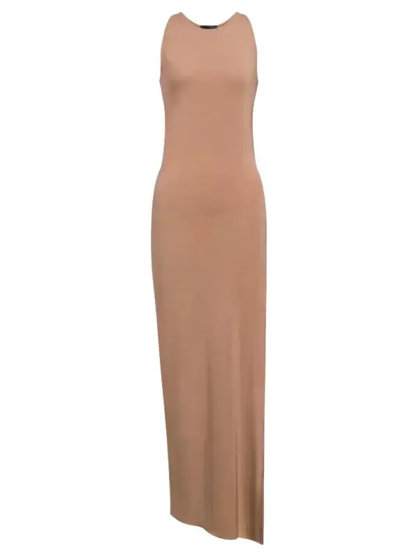 DONDUP Side-slit Dress - Neutrals