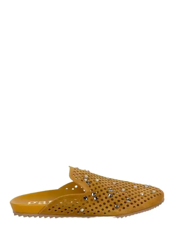 PEDRO GARCIA Studded Open-toe Sandals - Yellow