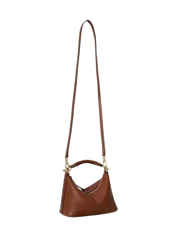 Ralph Lauren Mini Leather Tote - Brown