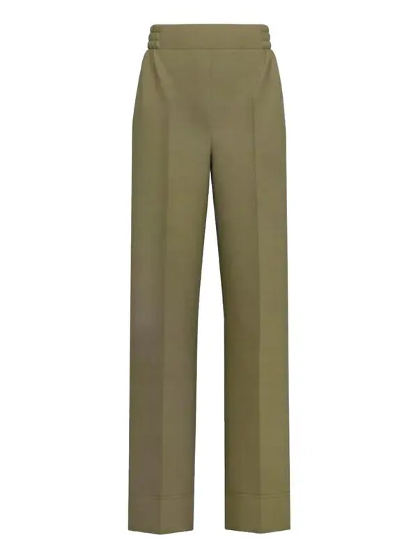 Marella Emmangolo Elasticated-waistband Trousers - Green