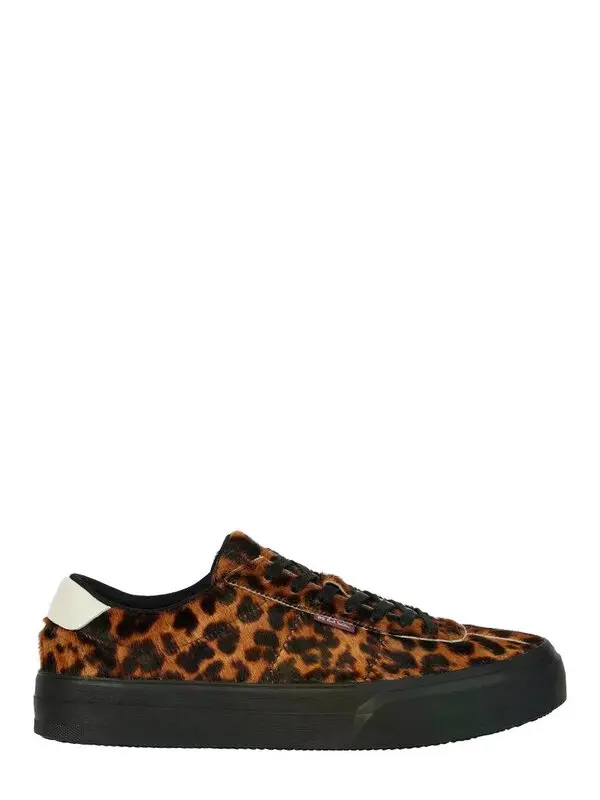 Paul Smith Leopard-print Sneakers - Brown