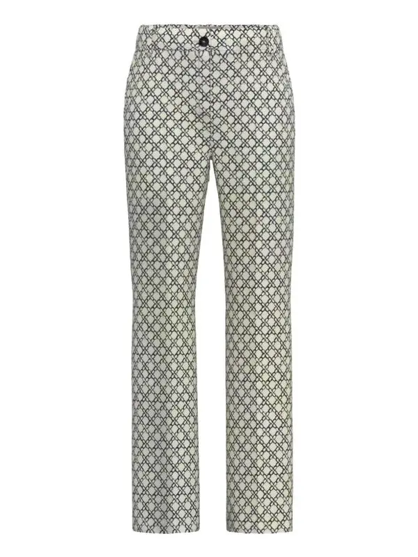 Marella Patterned Trousers - Neutrals