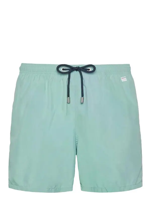 MC2 SAINT BARTH Drawstring-fastening Swim Shorts - Green