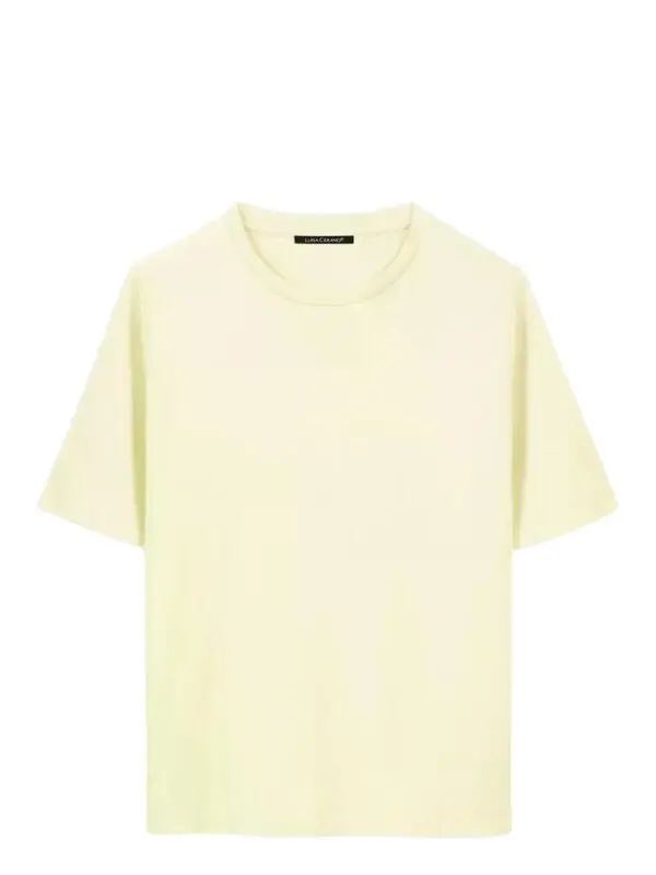 LUISA CERANO Basic T-shirt - Yellow