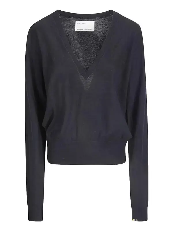 EXTREME CASHMERE X Nº467 Collin Top - Black