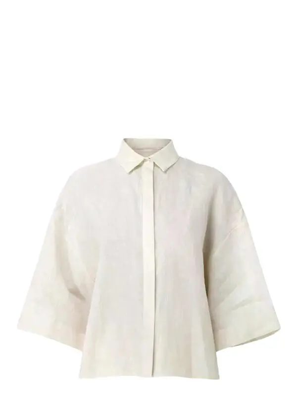 Max Mara Relaxed Fit Shirt - Neutrals