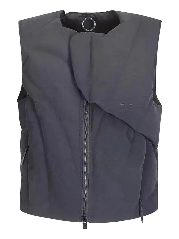 HELIOT EMIL Quilted Gilet - Grey