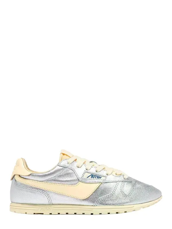 AUTRY Windspin Sneakers - Silver
