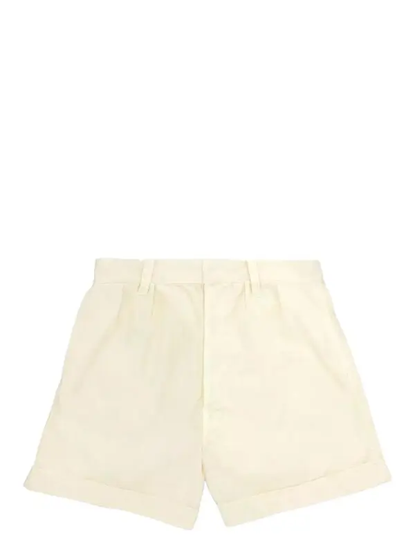 FORTELA Bedford Cotton Bermuda Shorts - Neutrals
