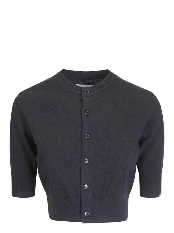EXTREME CASHMERE X Button Cashmere Cardigan - Blue