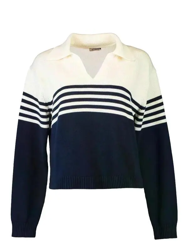 Simkhai Jules Striped Sweater - Blue