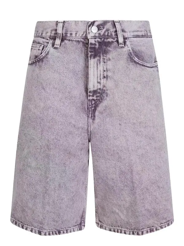 Carhartt Work In Progress Brandon Denim Shorts - Purple