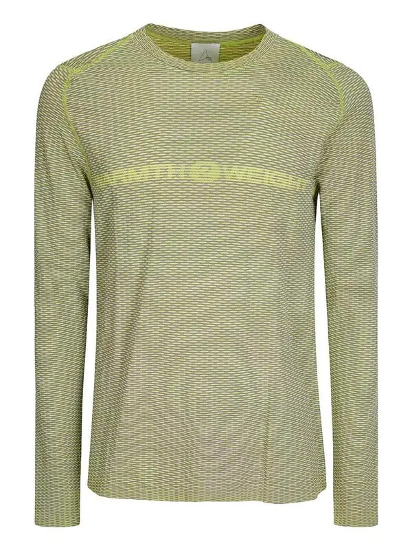 ROA Striped Long-sleeve T-shirt - Grey