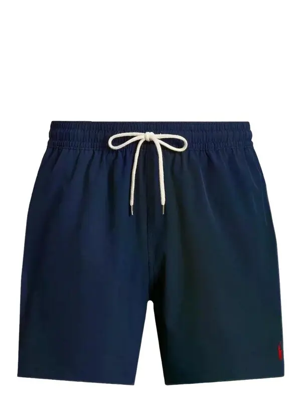 Polo Ralph Lauren Drawstring Embroidery Shorts - Blue