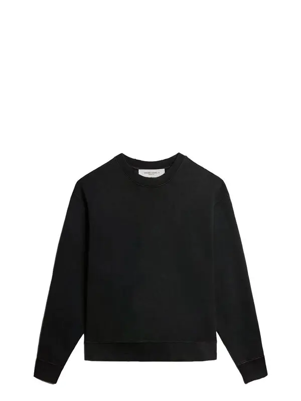 GOLDEN GOOSE Logo Patch Sweatshirt - Black