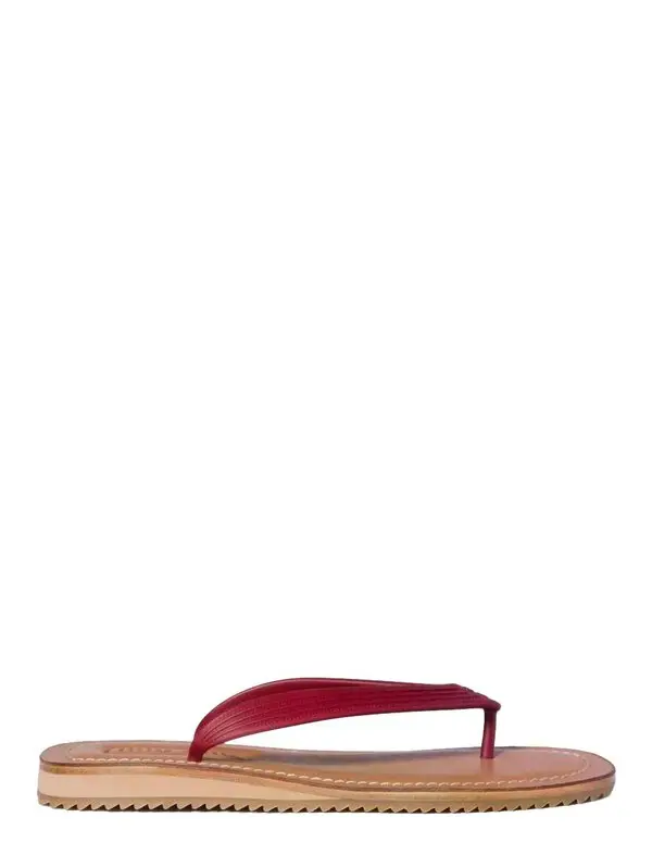 Miu Miu Thong Sandals - Red