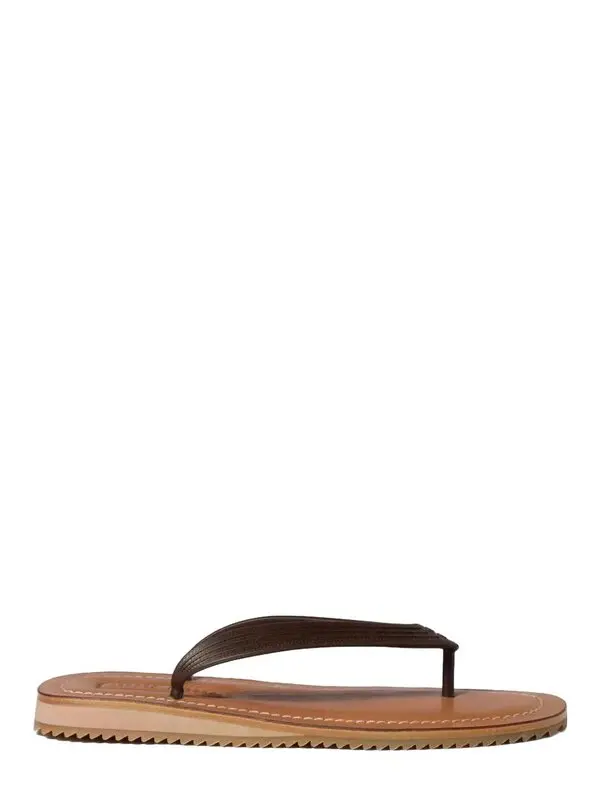 Miu Miu Thong Sandals - Brown