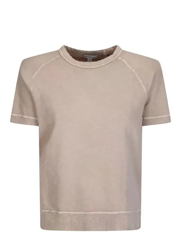 JAMES PERSE Raglan-sleeved T-shirt - Neutrals