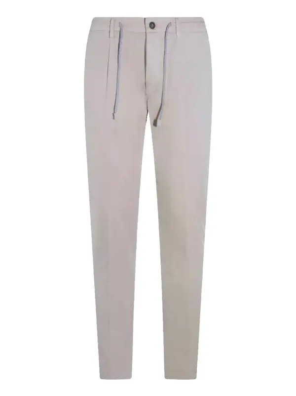 Eleventy Drawstring Trousers - Neutrals