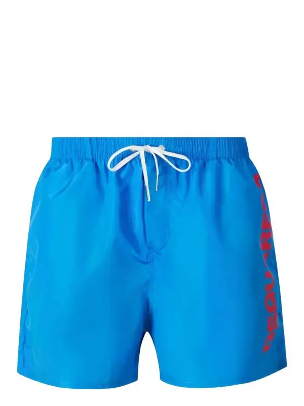 Dsquared2 Logo-print Swim Shorts - Blue