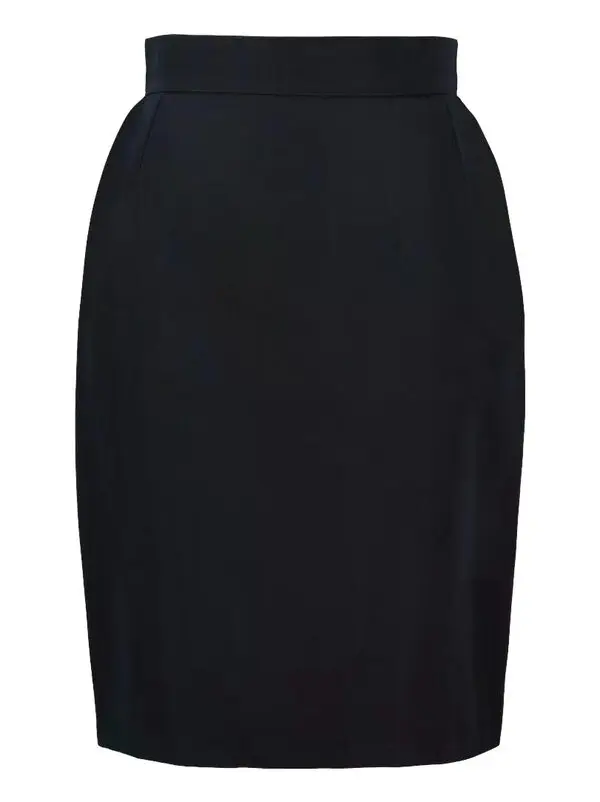 Versace Button-fastening Pencil Skirt - Black