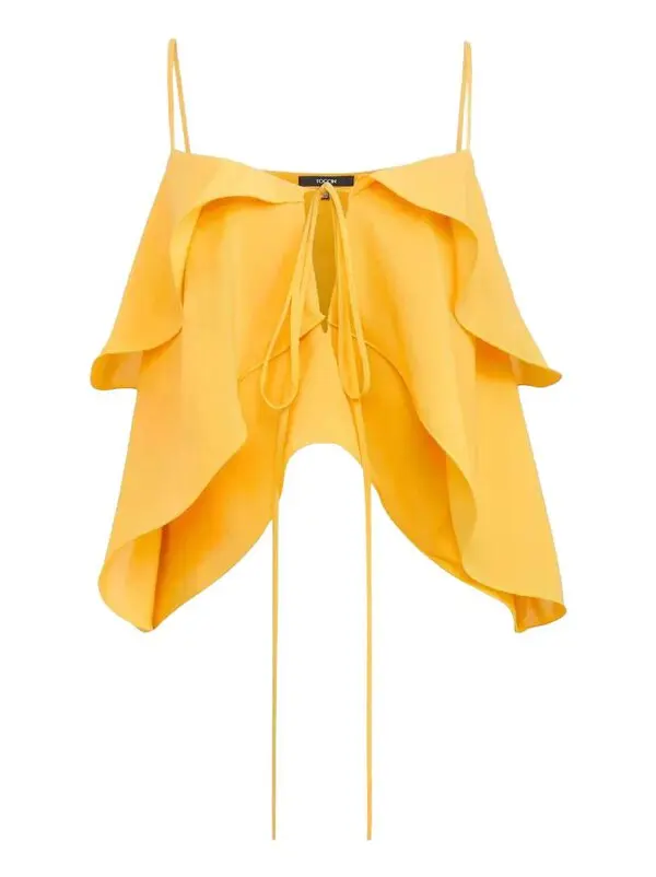 TOCCIN Danica Tiered Top - Yellow
