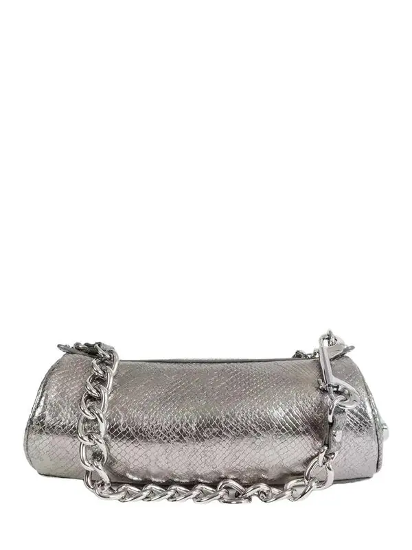 VIVIENNE WESTWOOD Cindy Cylinder Shoulder Bag - Silver