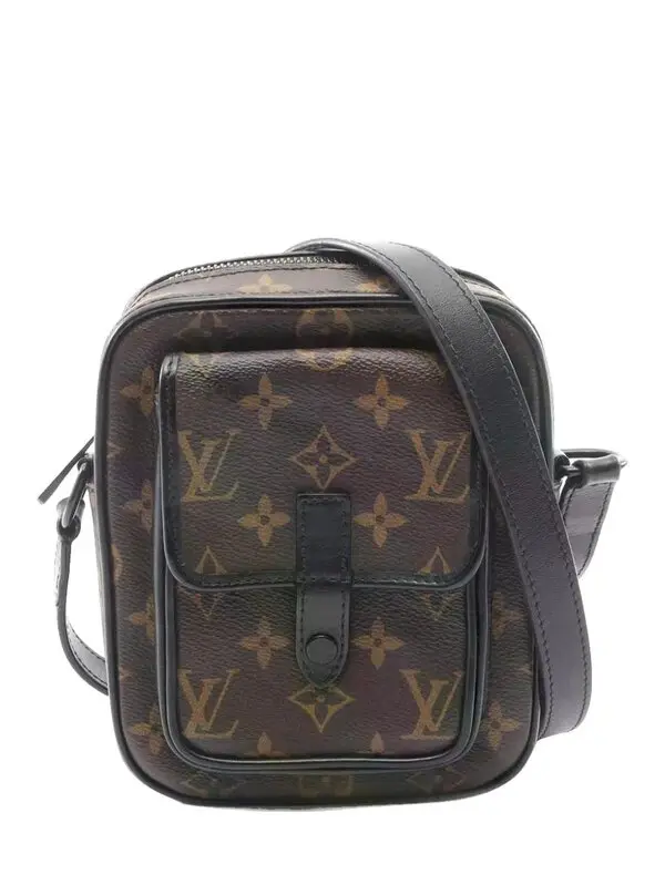 LOUIS VUITTON 2020 Monogram Macassar Christopher Wearable Crossbody Bag - Brown