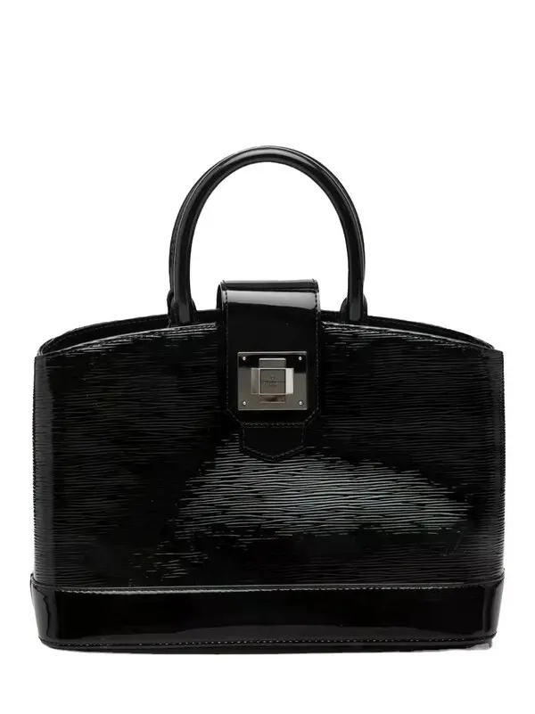 LOUIS VUITTON 2011 Electric Epi Mirabeau Pm Satchel - Black