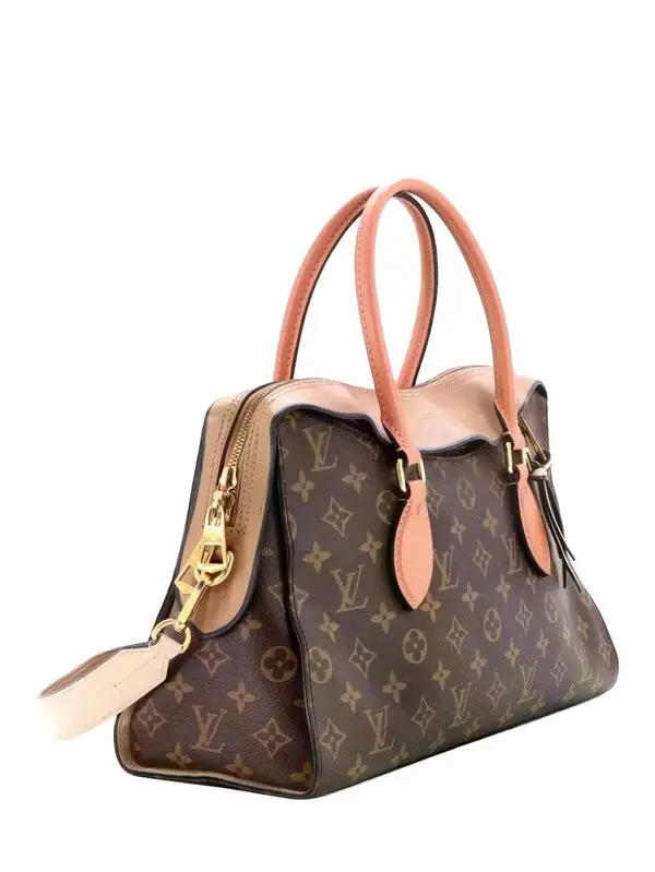 LOUIS VUITTON Tuileries Handbag Monogram Canvas - Brown