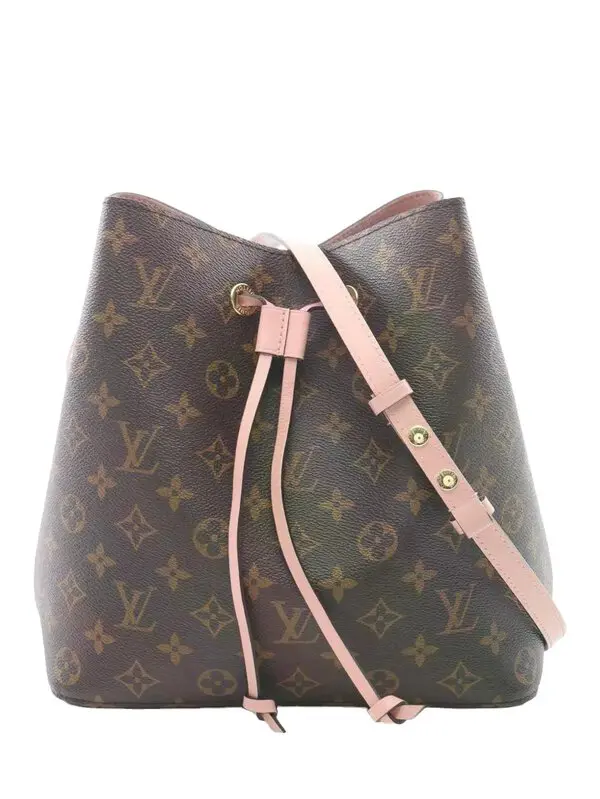 LOUIS VUITTON 2021-2026 Monogram Neonoe Mm Bucket Bag - Brown