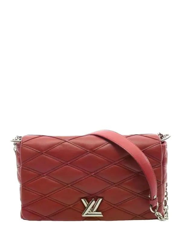 LOUIS VUITTON 2010-2026 Go-14 Malletage Mm Crossbody Bag - Red