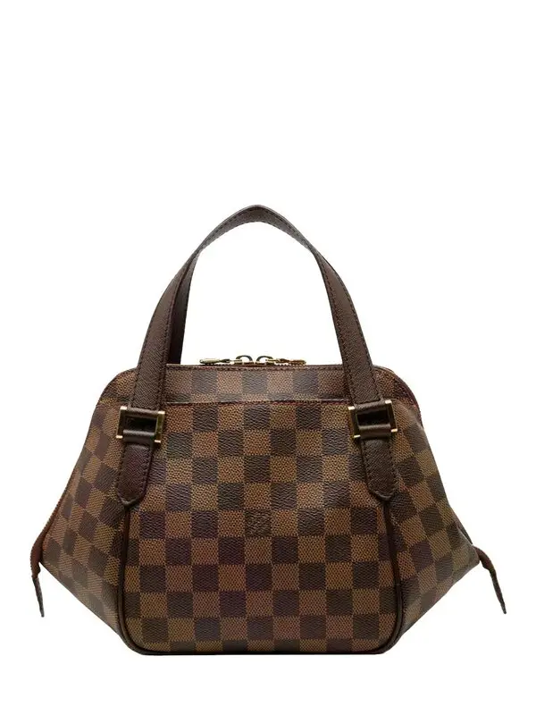 LOUIS VUITTON 2004 Damier Ebene Belem Pm Handbag - Brown