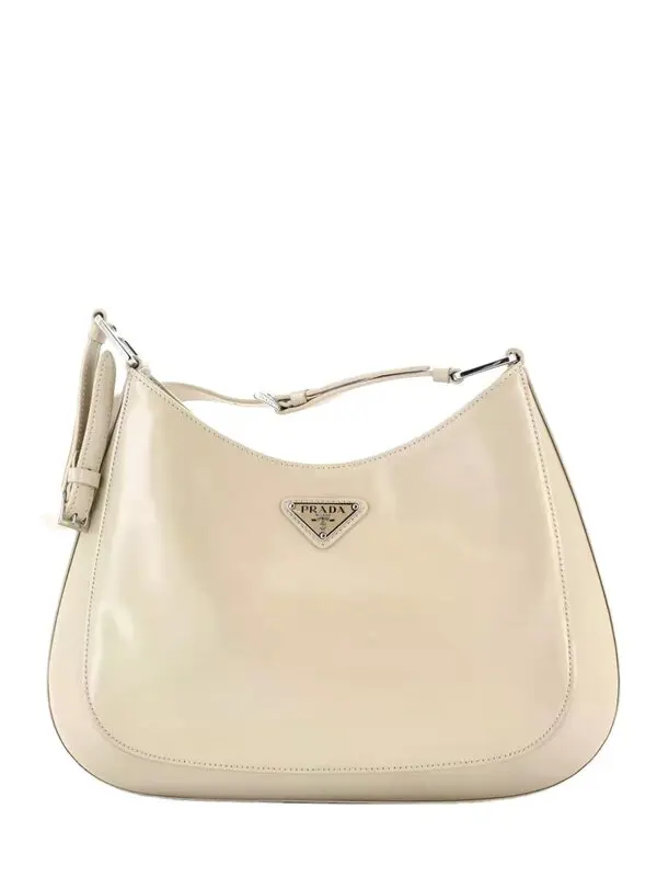 Prada Cleo Large Hobo Bag - Neutrals