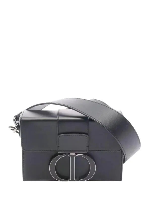 Dior 2021-2026 30 Montaigne Box Bag - Black