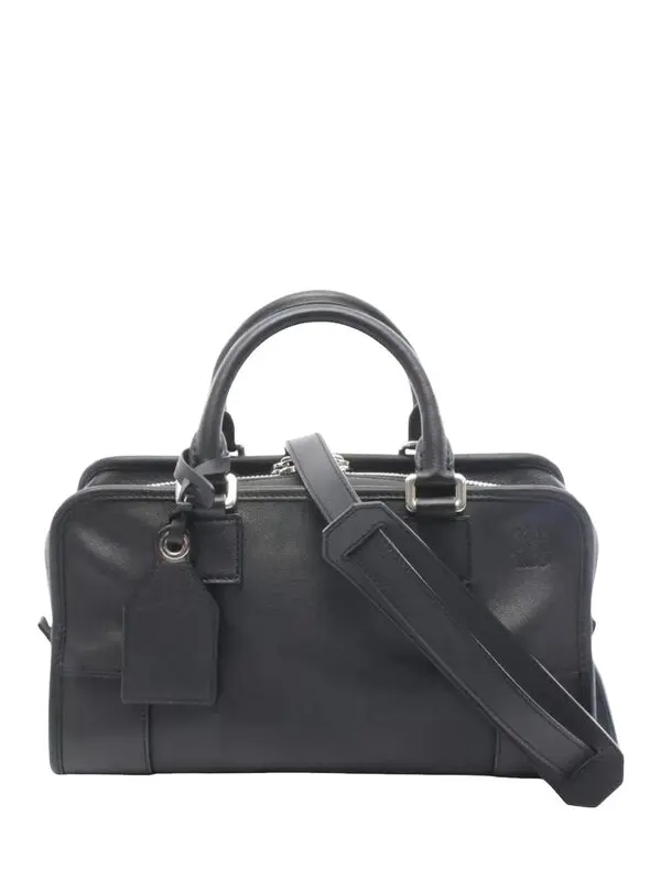 Loewe Amazona 28 Satchel - Black