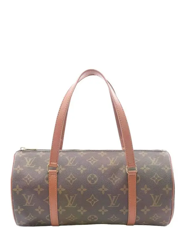 LOUIS VUITTON 1992 Monogram Papillon 30 Handbag - Brown