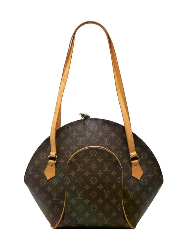 LOUIS VUITTON 1998 Monogram Ellipse Gm Shopping Bag - Brown