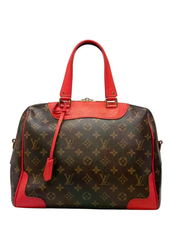 LOUIS VUITTON 2015 Monogram Retiro Pm Satchel - Brown