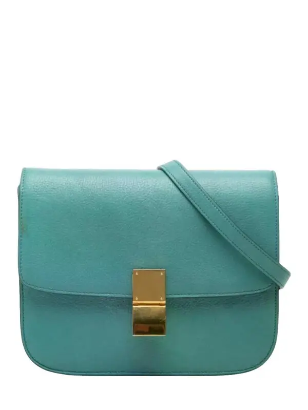 Celine 2015 Classic Box Crossbody Bag - Blue