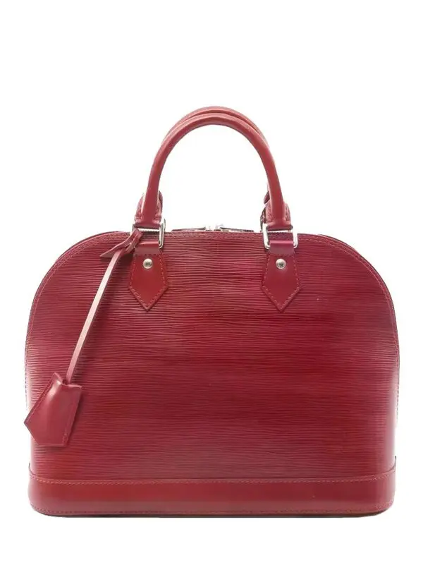 LOUIS VUITTON 2010 Epi Alma Pm Satchel - Red