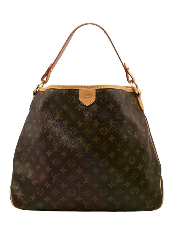 LOUIS VUITTON 2010 Monogram Delightful Mm Hobo Bag - Brown