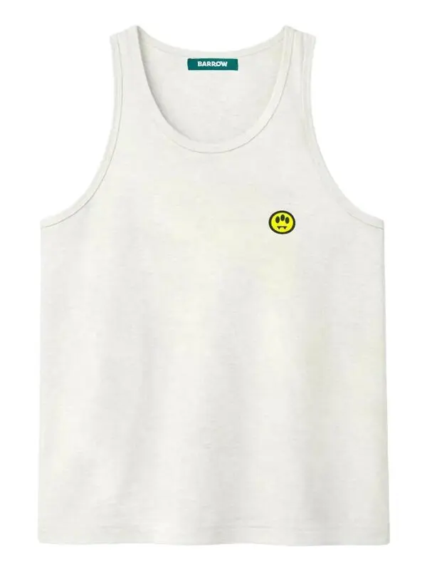 BARROW Logo-print Vest - Neutrals