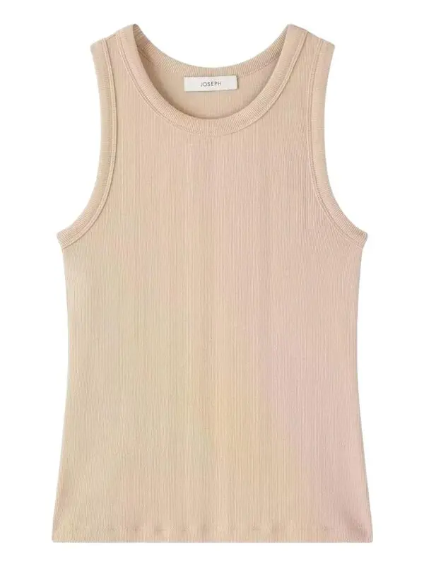JOSEPH Ribbed Knit Tank Top - Neutrals