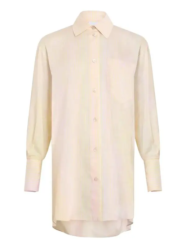 PATOU Striped-pattern Shirt - Neutrals