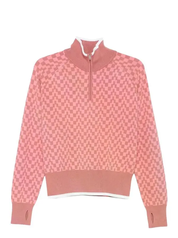 J. Lindeberg Kerla Zip Sweater - Pink