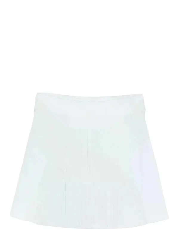 J. Lindeberg Tanya Contrast Rib Knit Mini Skirt - Green
